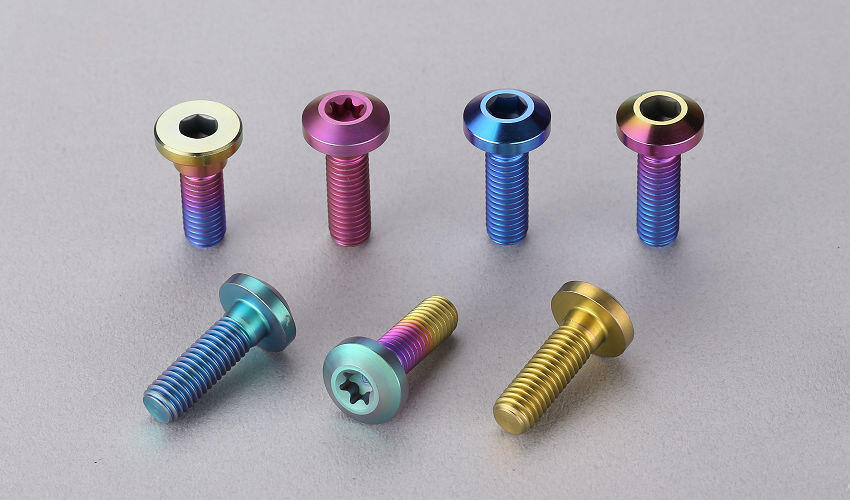 Motorcycle Disc Ti-Bolt-Anodize